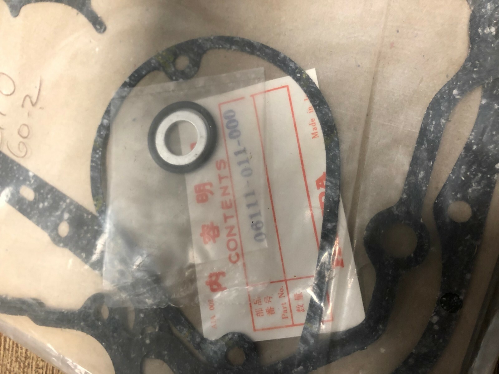 Honda OEM CA 110 Gasket Kit 06111-011-000 | eBay