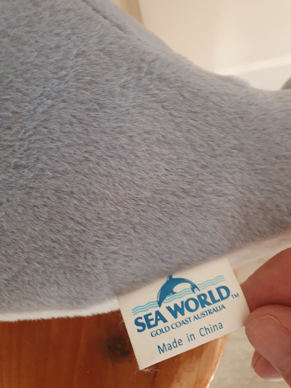 Seaworld Gold Coast Australia Dolphin Soft Toy Plush 60cm 2014 EC no ...
