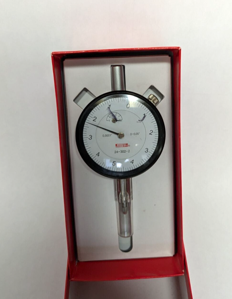 SPI 24-302-2 Dial Indicator 0-0.05", 0.0001", 0-5-0 AGD 2 | eBay