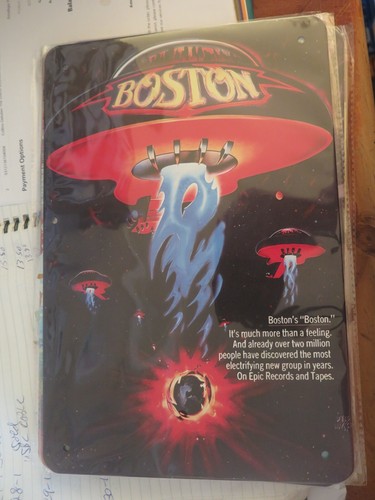 BOSTON METAL RETRO STYLE SIGN 30 by 20 cm | eBay