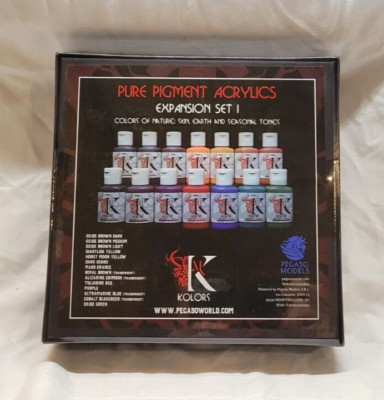 Kimera Kolors Paint – Expansion Set #1: Colors of Nature, Miniature ...