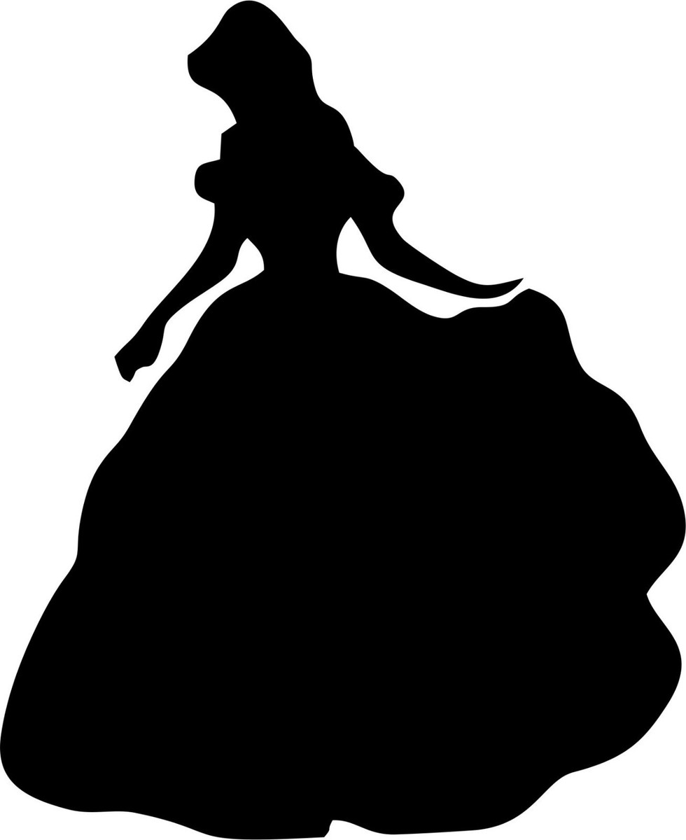 Disney Princess Silhouette Belle