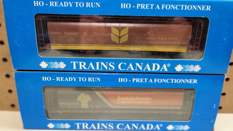 Canadian Grain Cars Rare Trains Canada Set HO | eBay