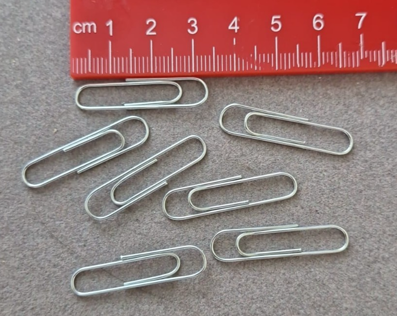 Large Lipped 32mm Polished Steel Paper Clips Office Filing Pack x 2000 ...