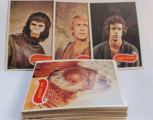 Lot of 35 Planet Of The Apes Cards 1969 1975 Vintage Trading Cards | eBay