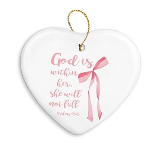 Christian Gifts Ornament Keepsake Sign,Preppy Coquette Bow Preppy ...