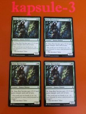 4x Oran-Rief Invoker | Battle for Zendikar | MTG Magic Cards | eBay