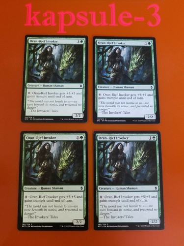 4x Oran-Rief Invoker | Battle for Zendikar | MTG Magic Cards | eBay