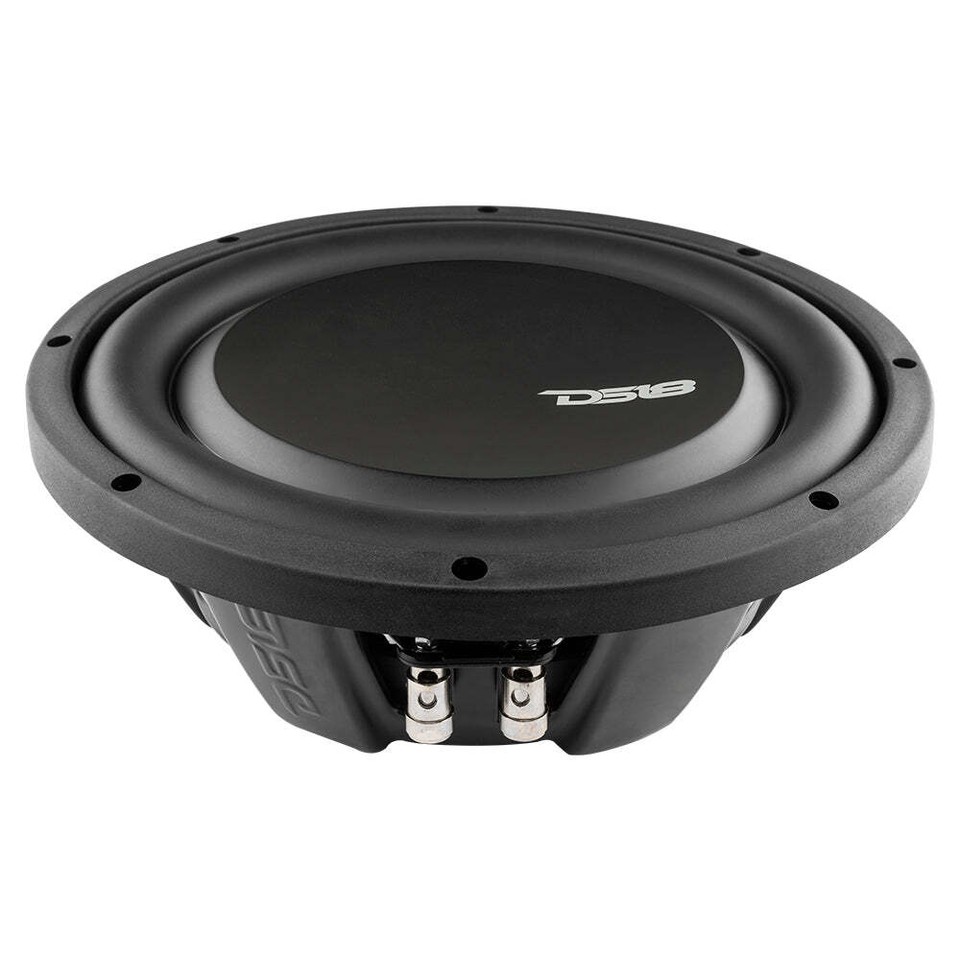 DS18 PSW10.4S 10" Shallow Car Subwoofer 1000 Watts 4 Ohms Water ...
