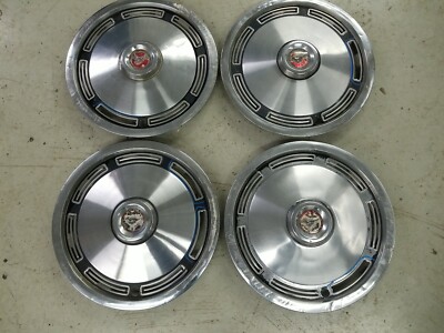 Set of 4 Vintage 1974 Ford Mustang II Ghia Mach Cobra 13" Hubcaps USED ...