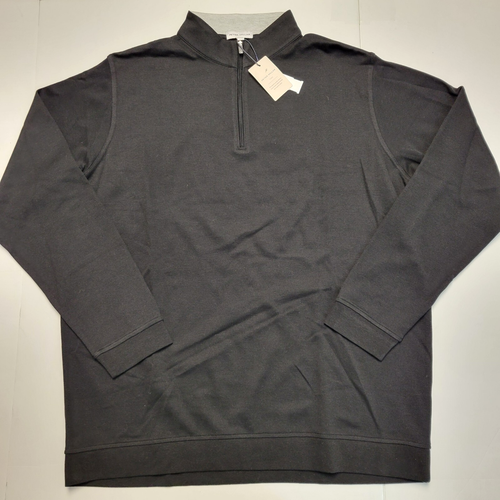 New $150 PETER MILLAR Quarter Zip COTTON Modal Sweater Men 2XL XX-LARGE ...