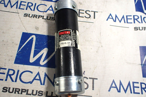 Bussmann Fusetron FRSR125 FRS-R-125 125A 600V Dual Element RK5 Fuse ...
