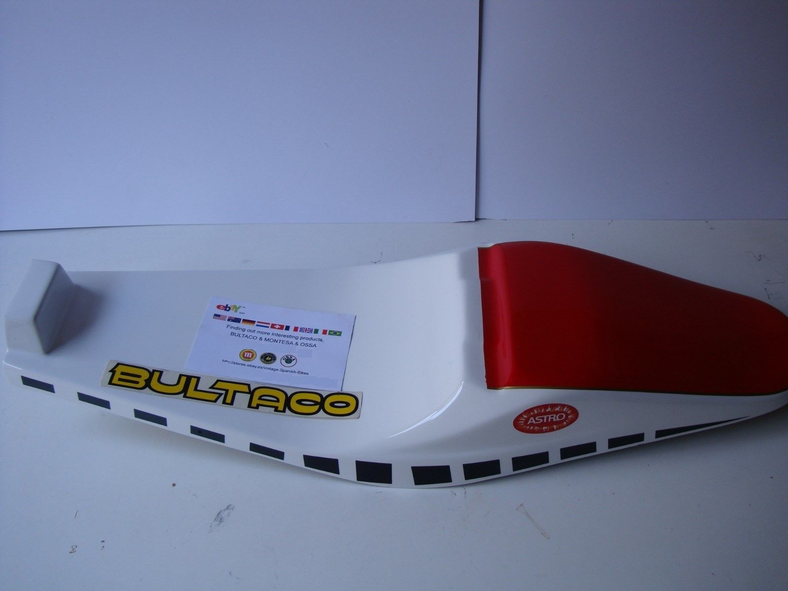 Bultaco Astro Mudguard Paint + Decals | Rear | Painted | Spain | New ...