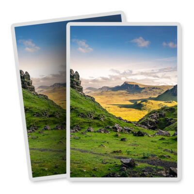 2x Vertical Vinyl Stickers Isle of Skye Scotland Trail #51240 | eBay UK