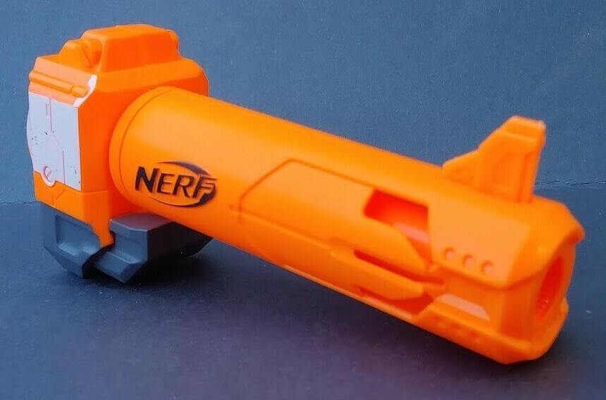 Nerf Modulus Long Range Barrel Extension Upgrade N-Strike Elite Orange ...