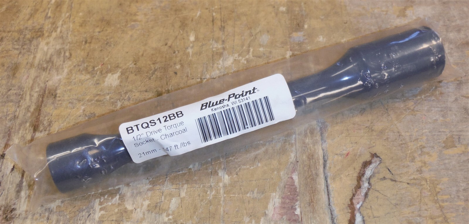 Blue Point BTQS12BB Torque Socket 21mm - 1/2" Drive - 147 ft/lbs FREE ...