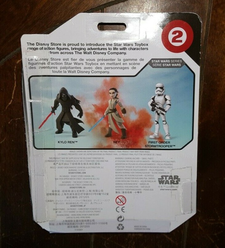 Disney Star Wars Toy Box Series 2 - REY 4.75" Action Figure with ...
