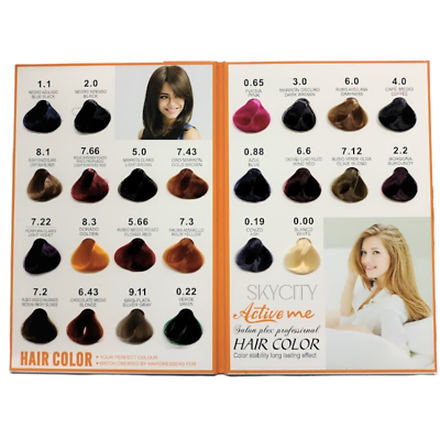 Salon Colour Chart