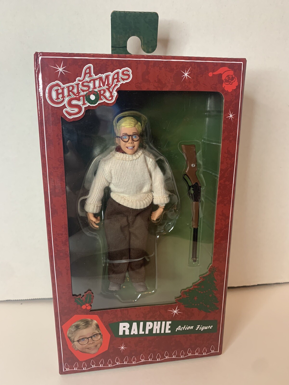 A Christmas Story Ralphie 8" Action Figure Authentic NECA Reel Toys NIB ...
