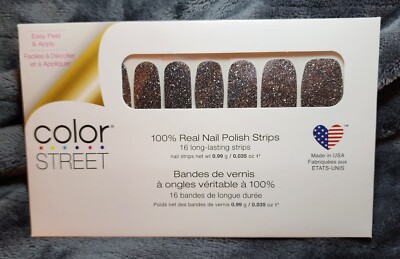 Color Street 100% Real Polish Strips in MIND MATTERS - SILVER - NEW ...