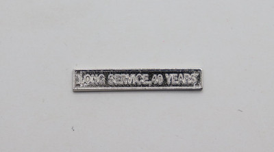 Police, Fire, Ambulance & Border Force Long Service 40 Years Full Size ...