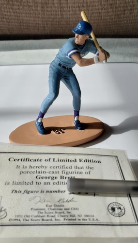 George Brett 4" Gartlan statue figurine w/COA Kansas City Royals | eBay