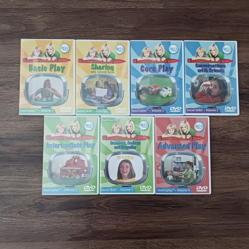 Jenny McCarthy Teach2Talk DVD Lot of 7 | eBay