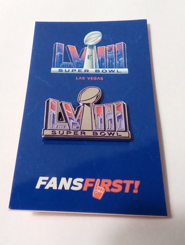 NFL SUPER BOWL LAS VEGAS, NEVADA LVIII LOGO PIN GREAT FOR ANY ...