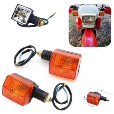 FOR Honda XR650L 1993-2020 1Pair Rear Turn Signal Indicator Blinker ...
