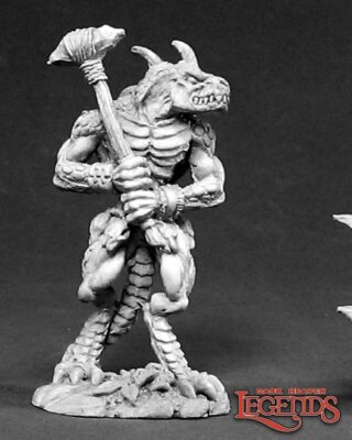 Reaper: Dark Heaven Legends: S'Athka, Lizardman (metal) | eBay