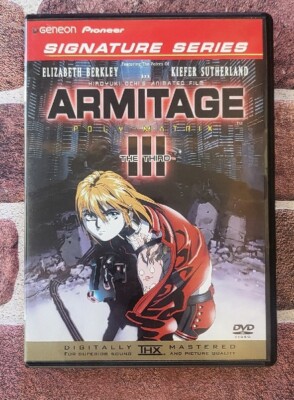 Armitage III Poly-Matrix: An Animated Motion Picture (DVD, 1997) anime ...