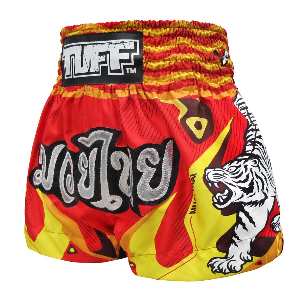 TUFF Muay Thai Shorts Boxing Shorts MMA Trunks Kickboxing Training Gym ...