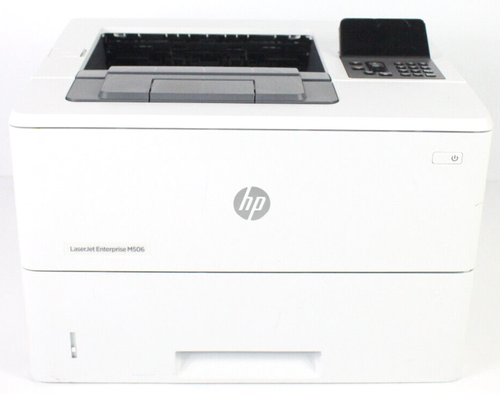 HP Monochrome Laserjet Enterprise M506 10,233 Page Count Tested F2A68A ...