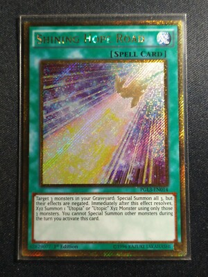Yu-Gi-Oh! Shining Hope Road PGL3-EN014 1st Gold Rare NM | eBay