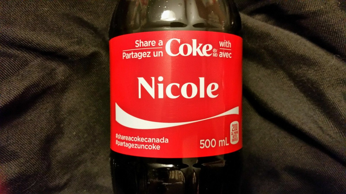 Coke Bottle Names Nicole