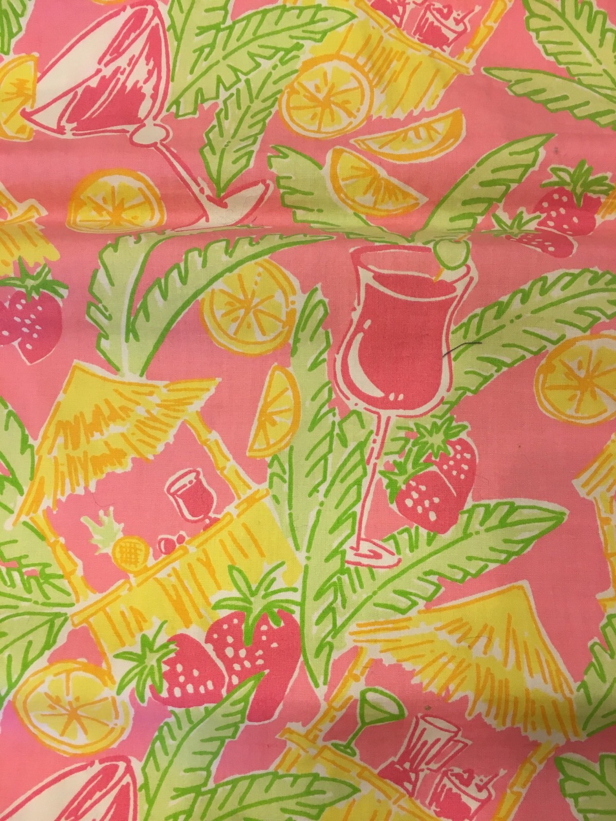NWT Lilly Pulitzer Beach Mat Juice Bar Woven Straw Picnic Pool Exercise ...