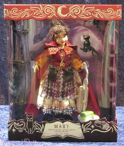 Disney Limited Edition Hocus Pocus Doll Mary Sanderson NEW! | eBay