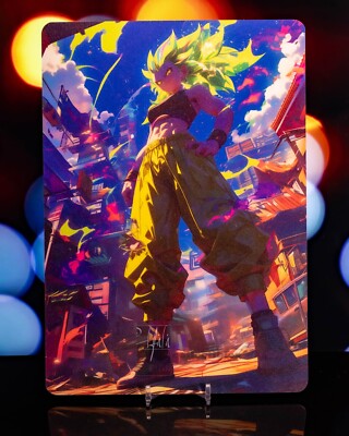 Oversized Premium Caulifla 7"x10" Dragon Ball Z B5 Card Collectible Art ...