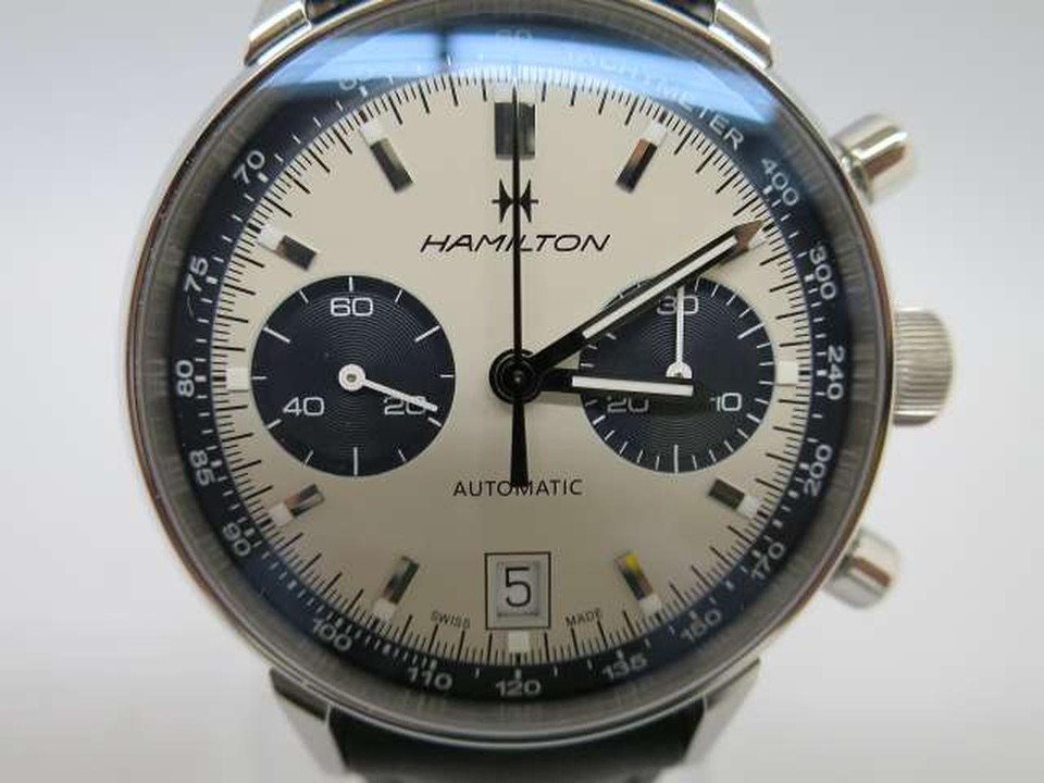 Hamilton American Classic Auto Chrono H38416711 Panda Dial Automatic ...