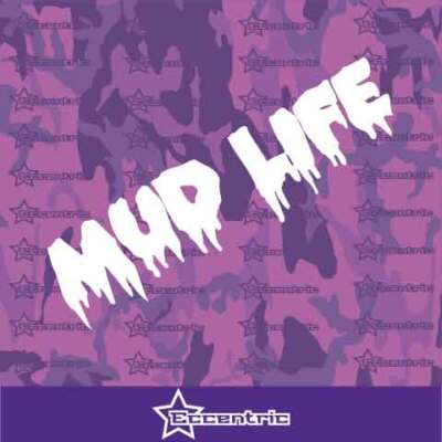 Mud Life - Sticker Car Truck Off Road 4x4 Vinyl Decal Mudding Race ...