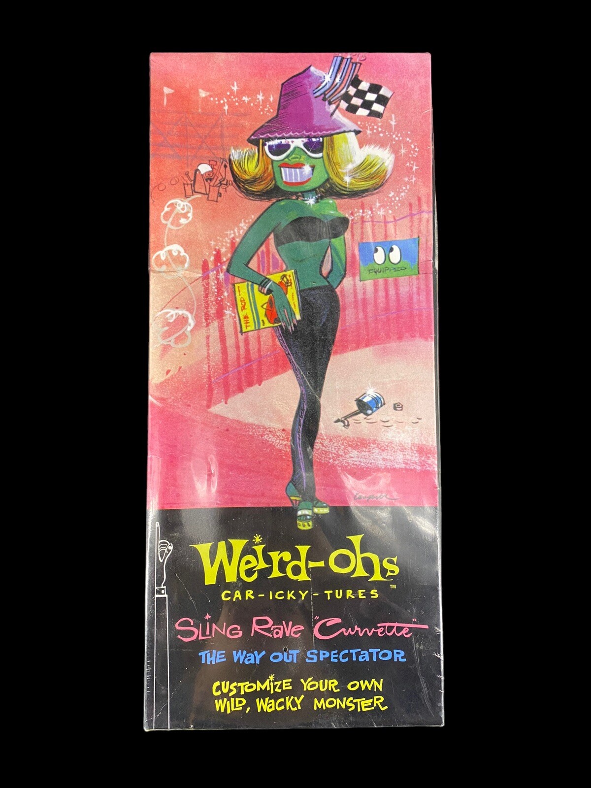 Vtg 2006 Hawk Classics #16017 Weird Ohs Sling Rave Curvette Kit #738 ...