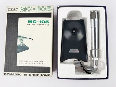 Open Box Vintage 1960s TEAC MC-105 Dynamic Unidirectional Microphone ...