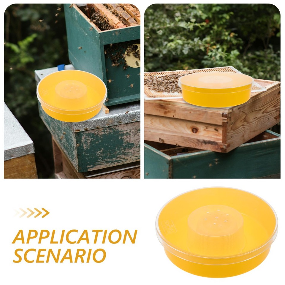 Drinking Bowl for Bees Beekeeping Tool Water Feeder Beehive Feeders ...