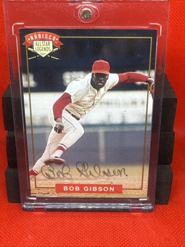 1994 Nabisco All Star Legends Bob Gibson Autograph Jsa Coa Signed | eBay