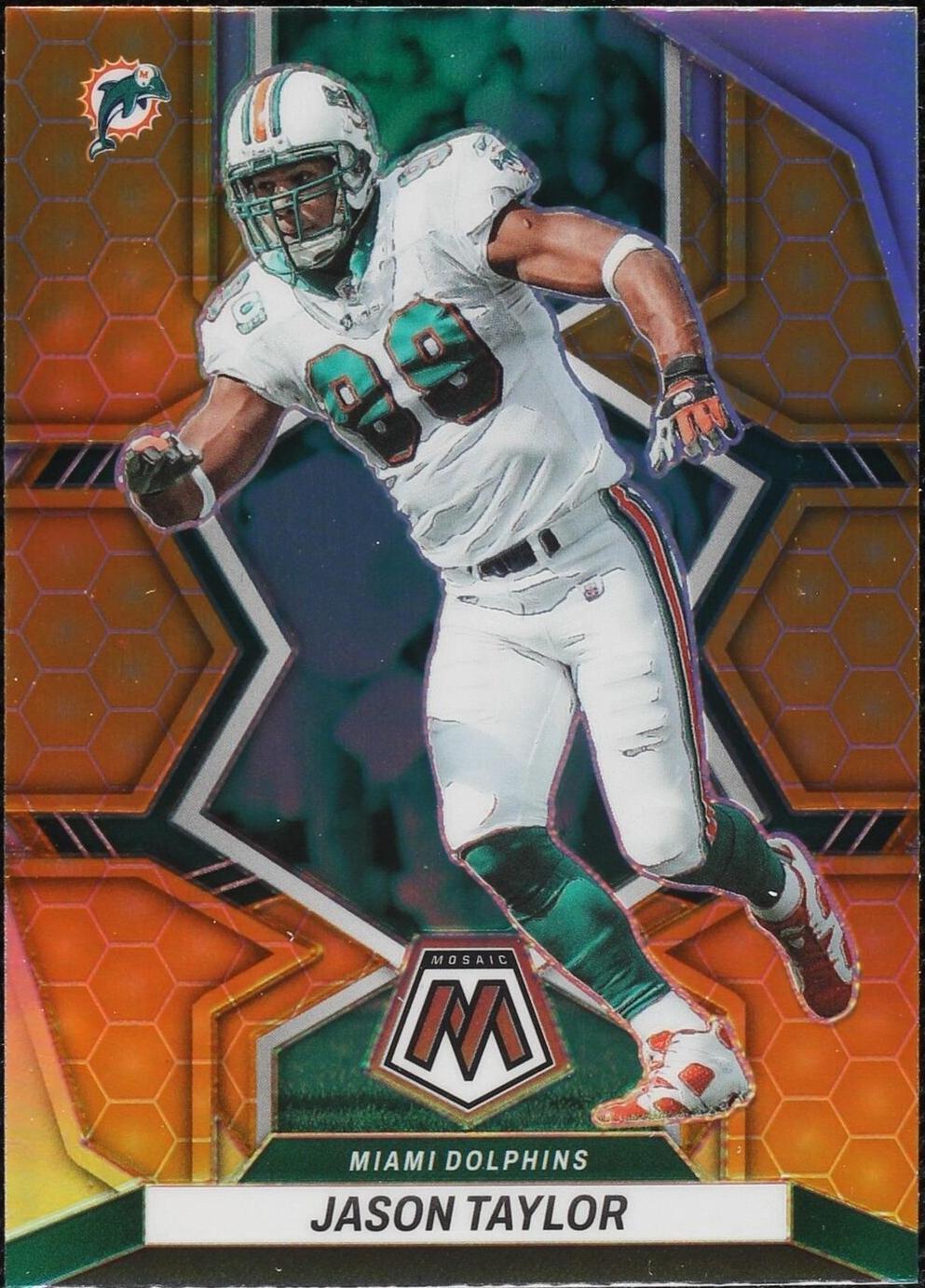 2022 Panini Mosaic - Jason Taylor #246 Honeycomb Prizm for sale online ...