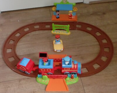 ELC Happyland Magic Motion Motorised Train Track Set with figures & car ...