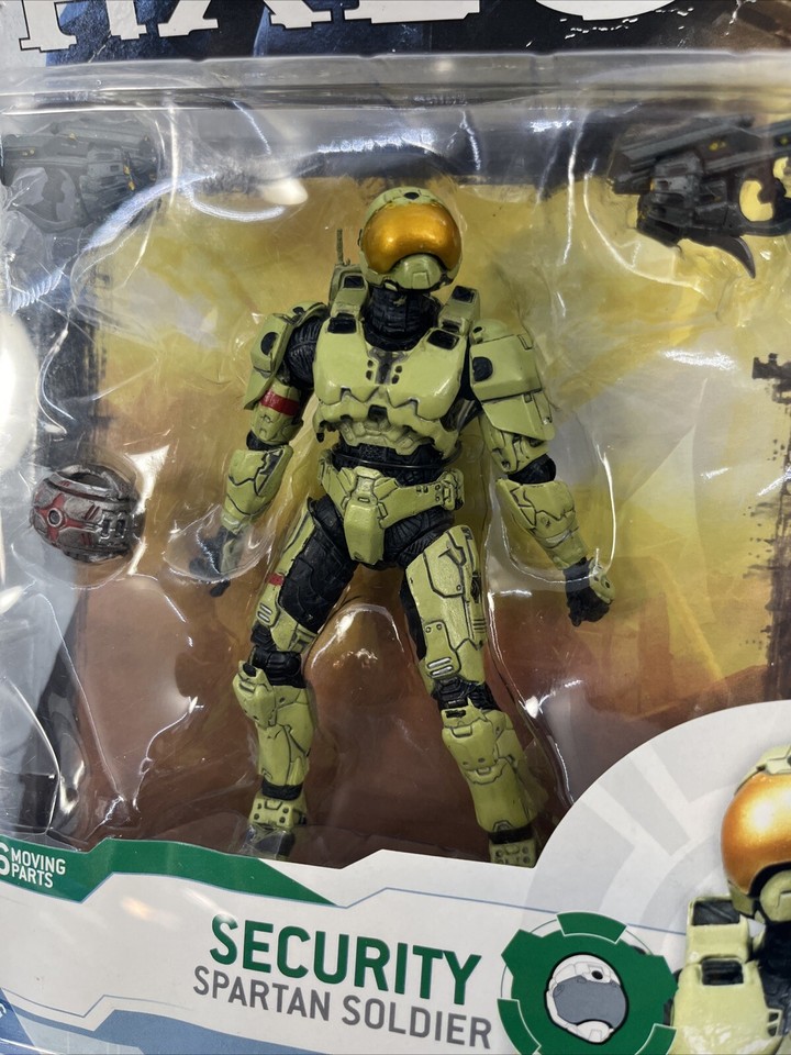 Halo 3 Security Spartan Soldier Action Figure McFarlane Toys Mauler ...