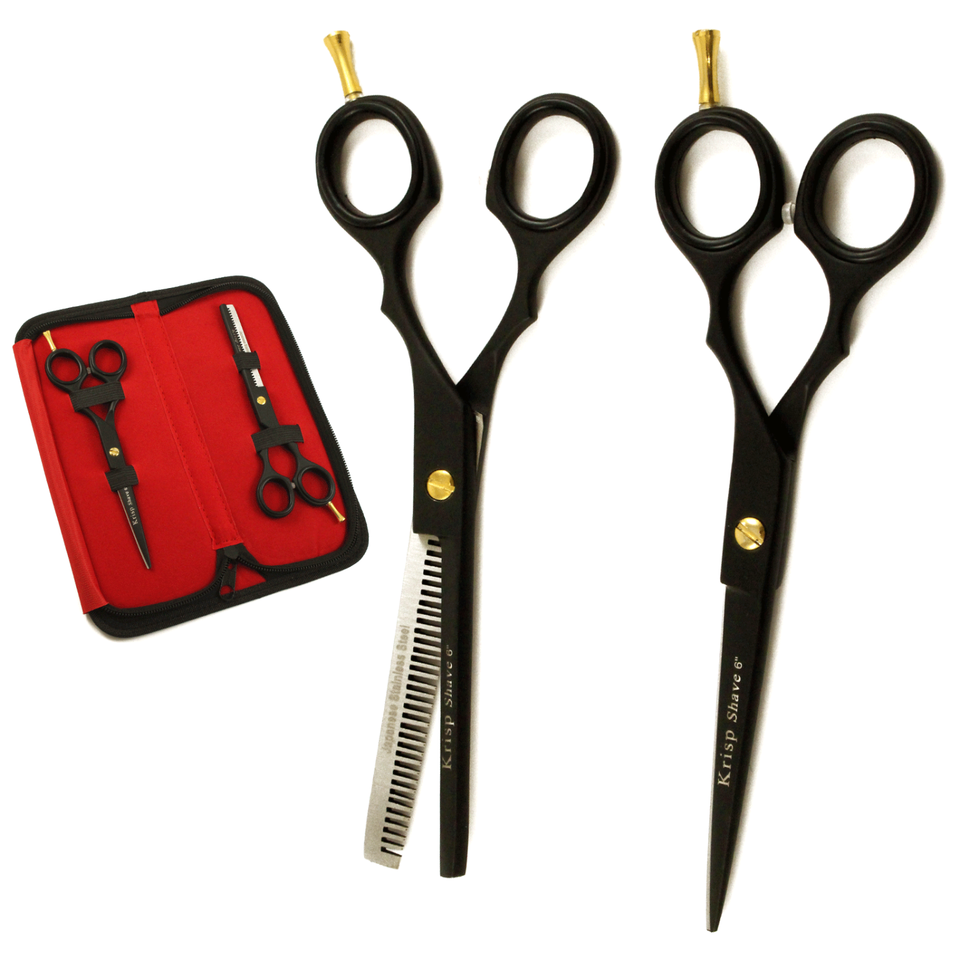 6 Professional Barber Salon Hair Cutting Scissors Thinning Barber ...