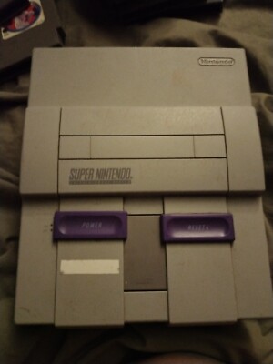 Super Nintendo System SNES SNS-001 Console Only - Tested Working | eBay