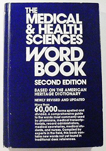 The Medical Health Sciences Word Book - Hardcover By Roe-Hafer, Ann ...
